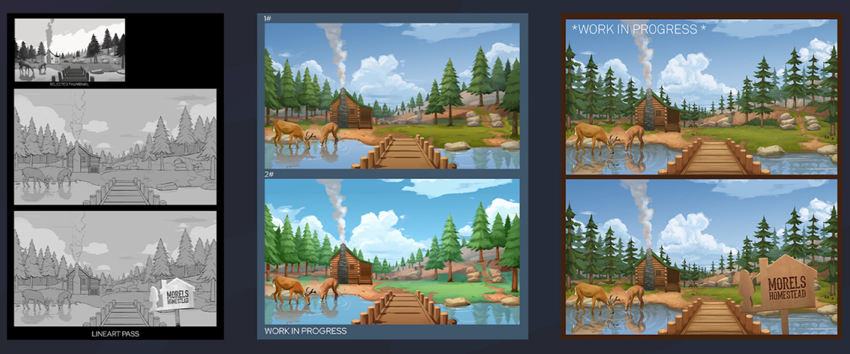 Game Logo, Branding, Key Art and Capsule Art Design